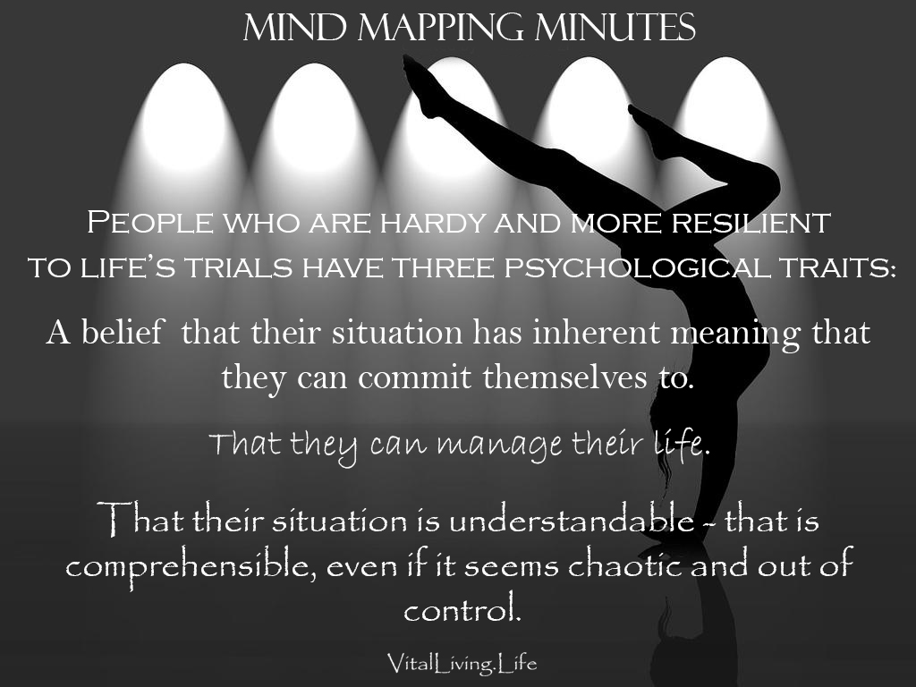Mind Mapping Minutes ~ Hardy and Resilient Minds – Vital Living Life